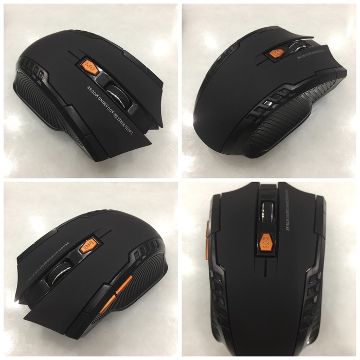 Jual Sale..!! WIRELESS MOUSE PRO GAMING MIRIP FANTECH RAIGOR W4 6D 2 4GHz BLACK Unik | Shopee ...