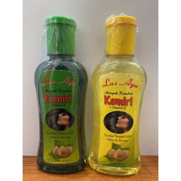 Jual LUS AYU MINYAK RAMBUT KEMIRI 63ml | Shopee Indonesia