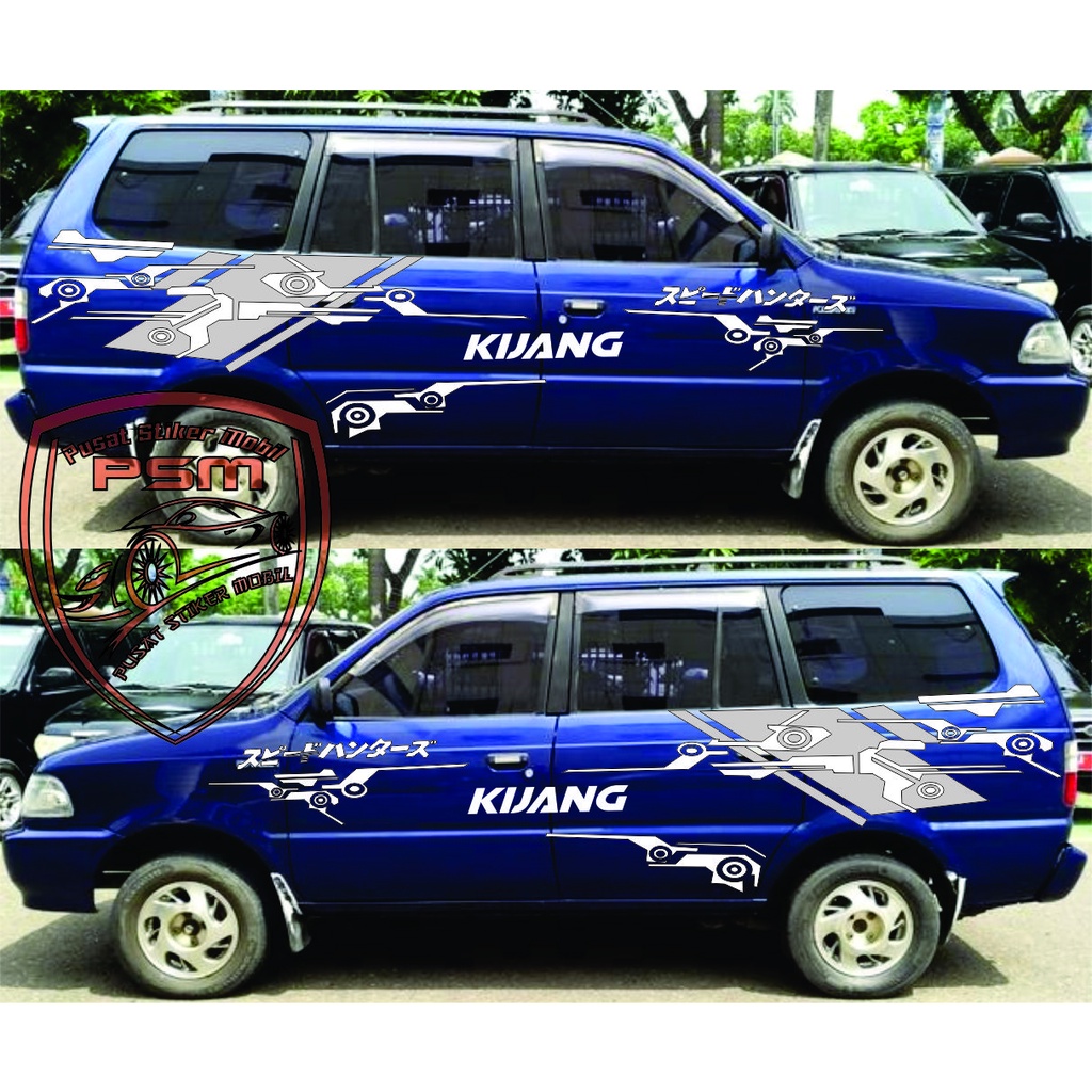 Jual NEW Toyota Kijang LGX 2001 CUTTING STICKER STIKER MOBIL LIST ...