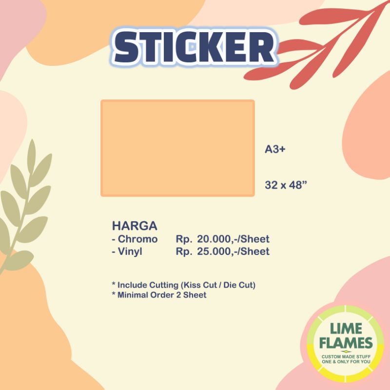 Jual STICKER CUSTOM | Shopee Indonesia