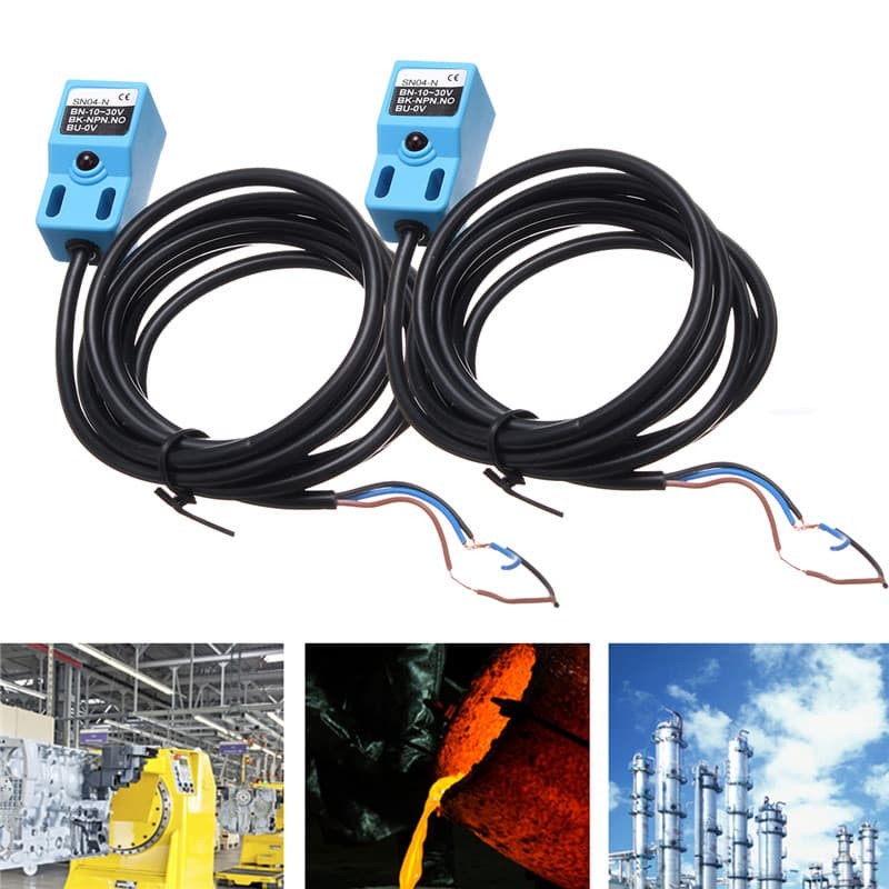 Jual ROKO SN04-N Sensor Proximity Metal Sensor Switch Deteksi Logam NPN ...