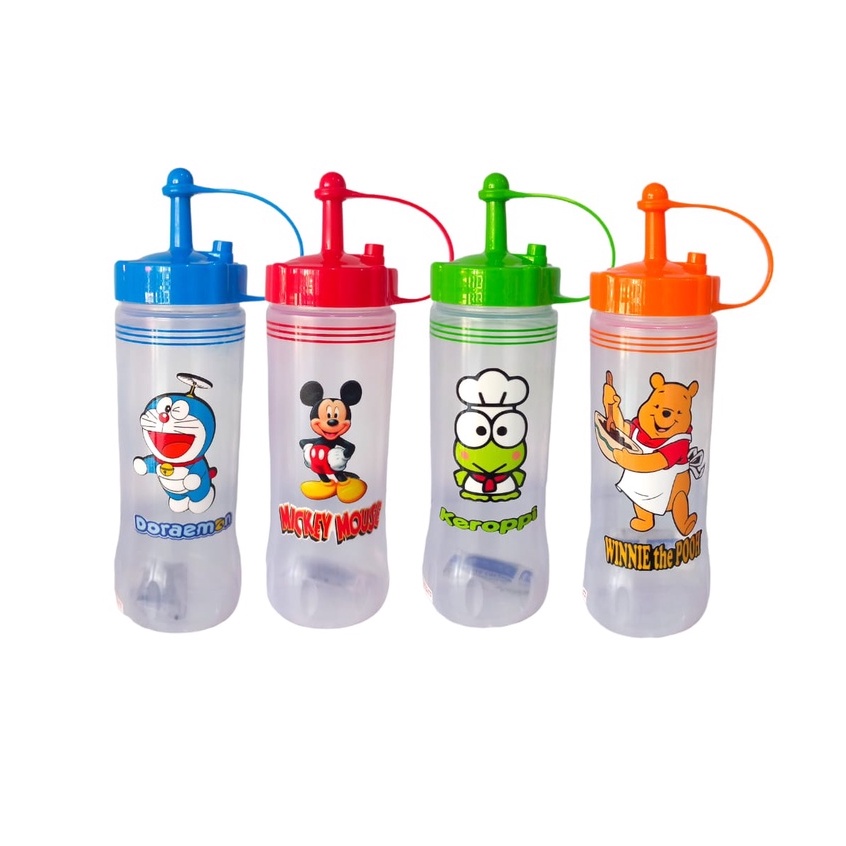 Jual BOTOL KECAP DORAEMON / BOTOL KECAP KEROPI / BOTOL KECAP MICKEY ...