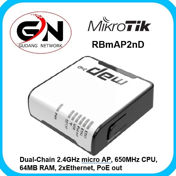 Jual MIKROTIK mAP Wireless Indoor RBmAP2nD (mAP) | Shopee Indonesia