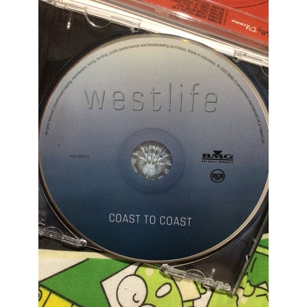 Jual WESTLIFE CD ALBUM COAST TO COAST ORIGINAL | Shopee Indonesia