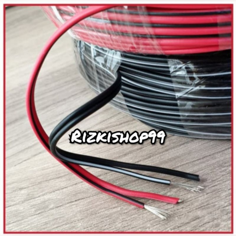 Jual kabel 2 jalur awg 22x2 40m dobel Made in japan | Shopee Indonesia