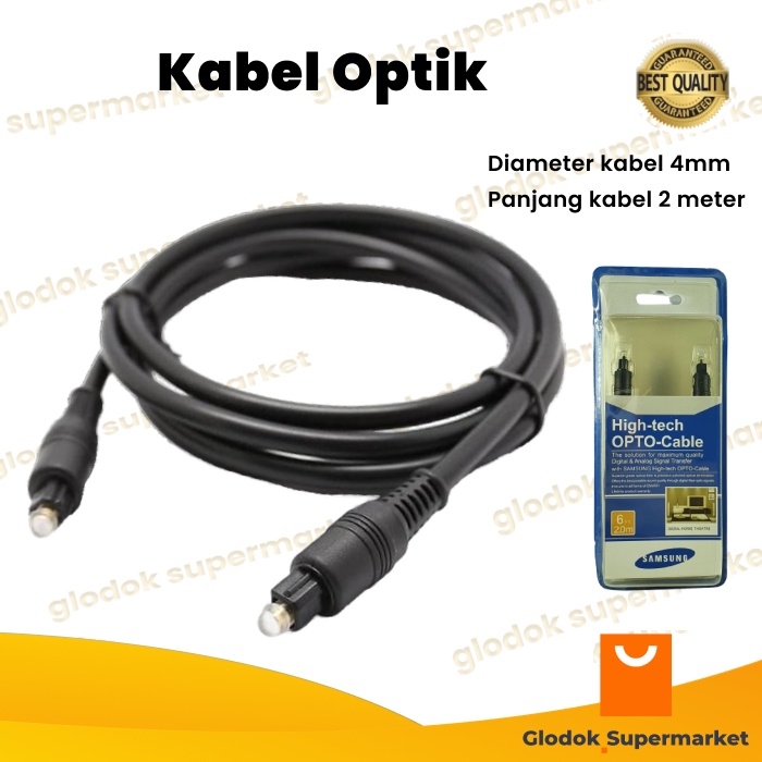 Jual Kabel Optik Samsung 2m Audio Fiber Optic Cable Opto 2 Meter ...