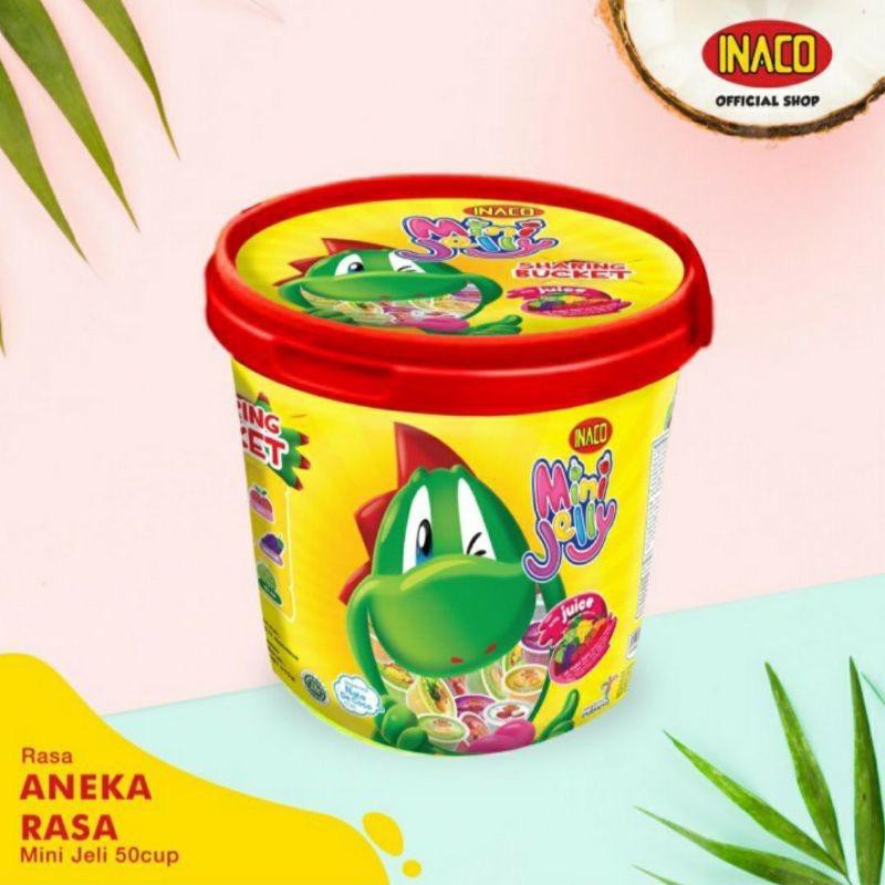 Jual INACO JELLY 50 KEMASAN EMBER | Shopee Indonesia