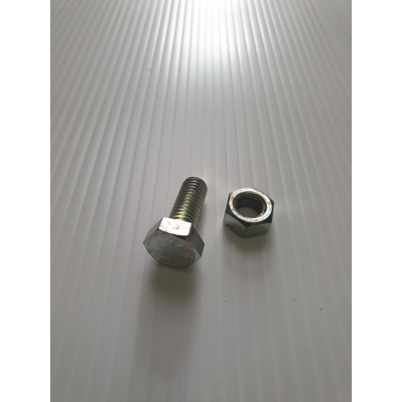 Jual Baut Mur Putih - BMP M8 x 20 mm | Shopee Indonesia