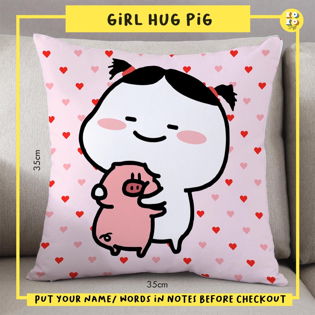 Jual Bantal Sofa Quby Pentol 6th Series Po 7 Hari 2 Sisi Beda Design Free Custom Nama Shopee