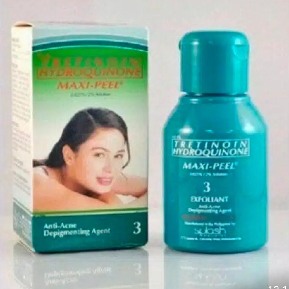 Jual Maxipeel Toner Original Thailand Hologram Anti Acne MAXI-PEEL No.3 ...