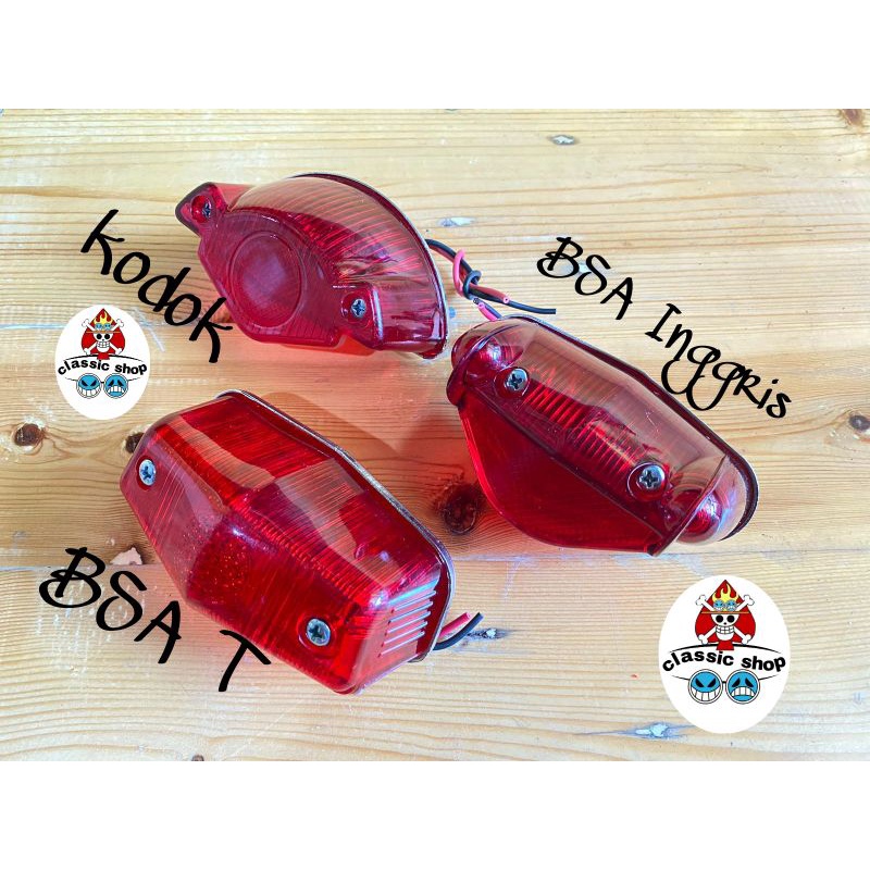 Jual lampu belakang stopan stoplamp CB CG GL MEGAPRO BSA kodok Inggris ...