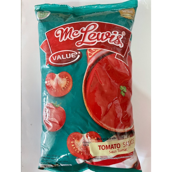 Jual Mclewis saus tomat 1kg (mc lewis) | Shopee Indonesia