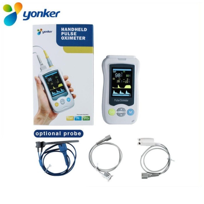 Jual YONKER CE Pulse Oximeter Adult Pediatrics Neonatal SpO2. Terbaik ...