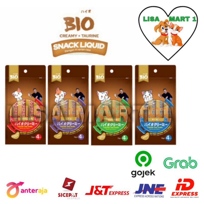 Jual Bio Creamy/Snack Kucing 60g | Shopee Indonesia
