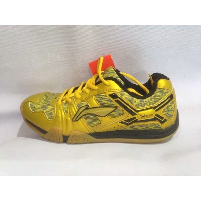 Jual sepatu badminton lining city kuning original | Shopee Indonesia
