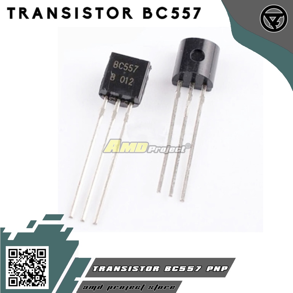 Jual Transistor BC557 Switching Tr BC 557 PNP Amplifier 45V 100mA TO-92 Ori | Shopee Indonesia