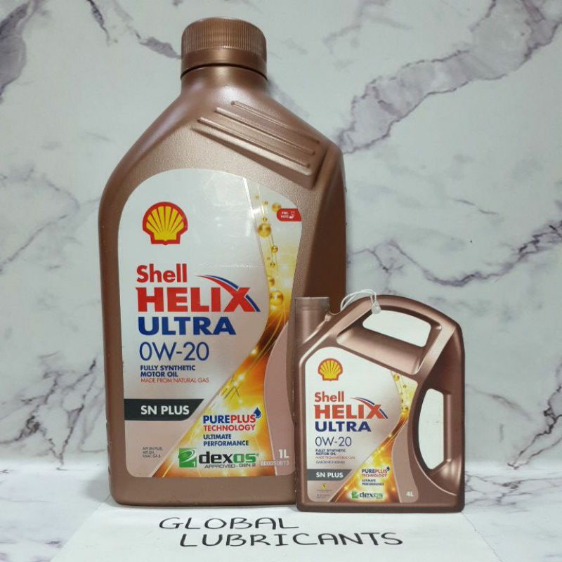 Jual Shell Helix Ultra PurePlus Technology 0W-20 1 Liter Dexos1 Dexos 1 ...