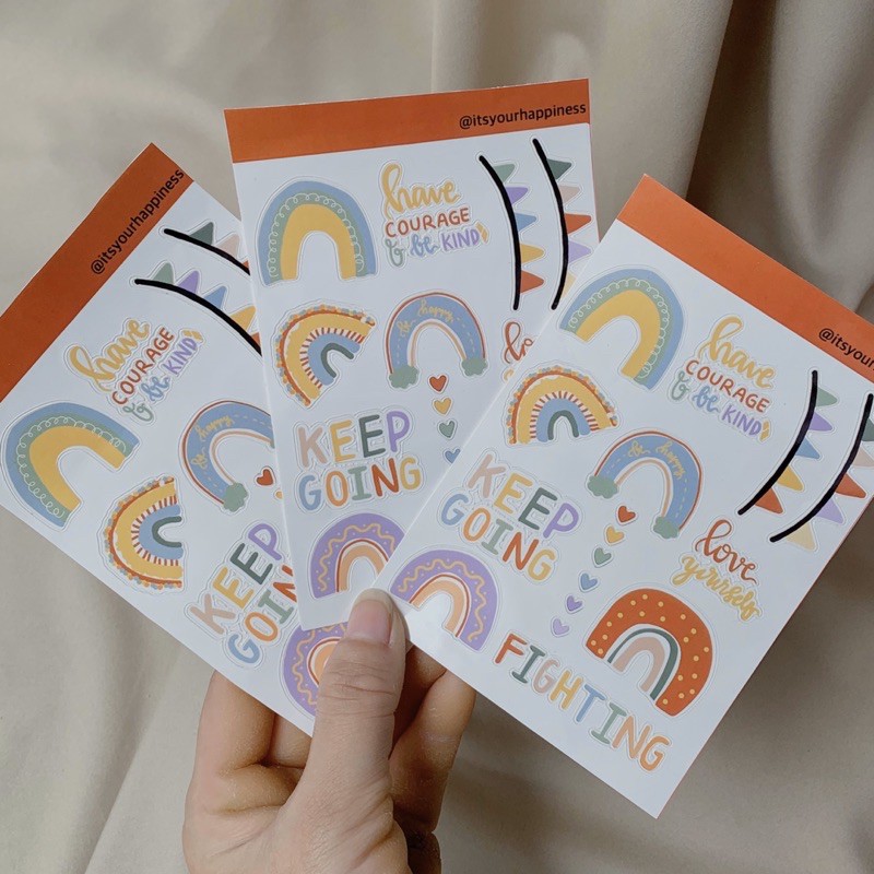 Jual Sticker aesthetic (kiss cut) | Shopee Indonesia
