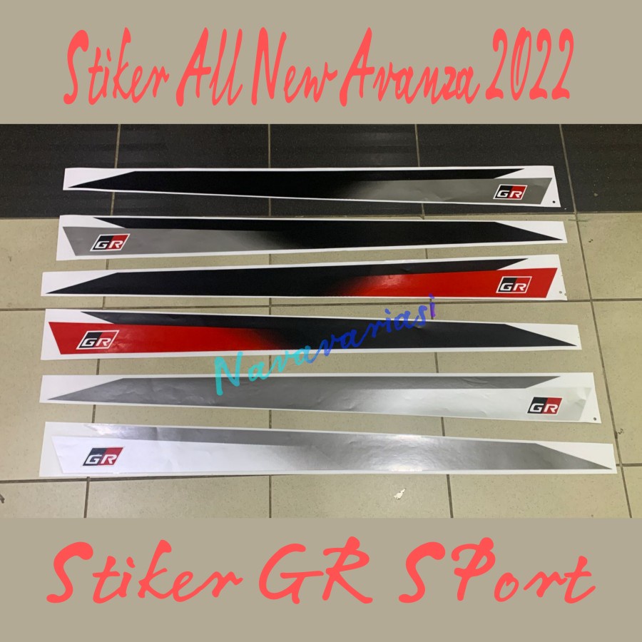 Jual Sticker Body Pintu Mobil Toyota Innova GR Sport 2022 Stiker Pintu ...