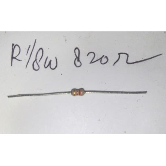 Jual Resistor 18w 820 ohm Carbon film Er~1025 | Shopee Indonesia