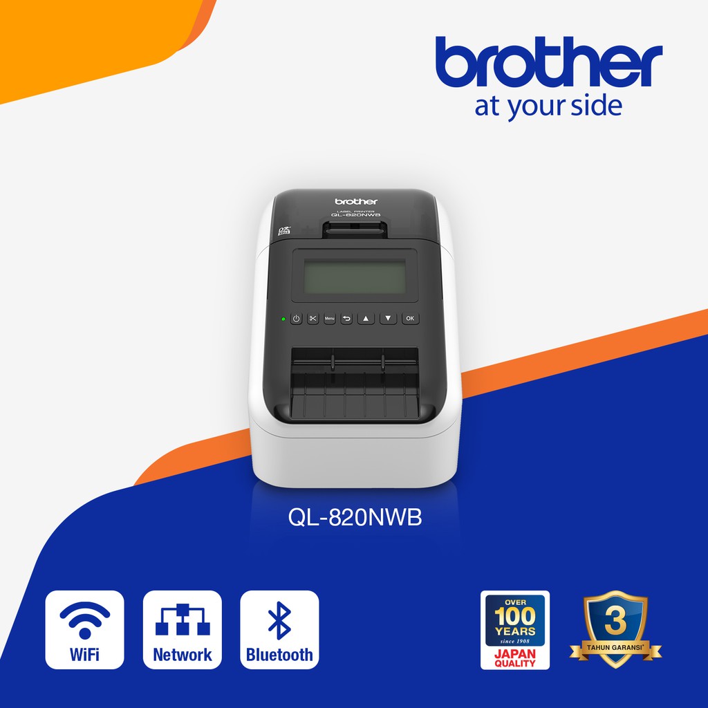 Jual Printer Label Brother P-Touch QL-820NWB - Original Resmi | Shopee ...