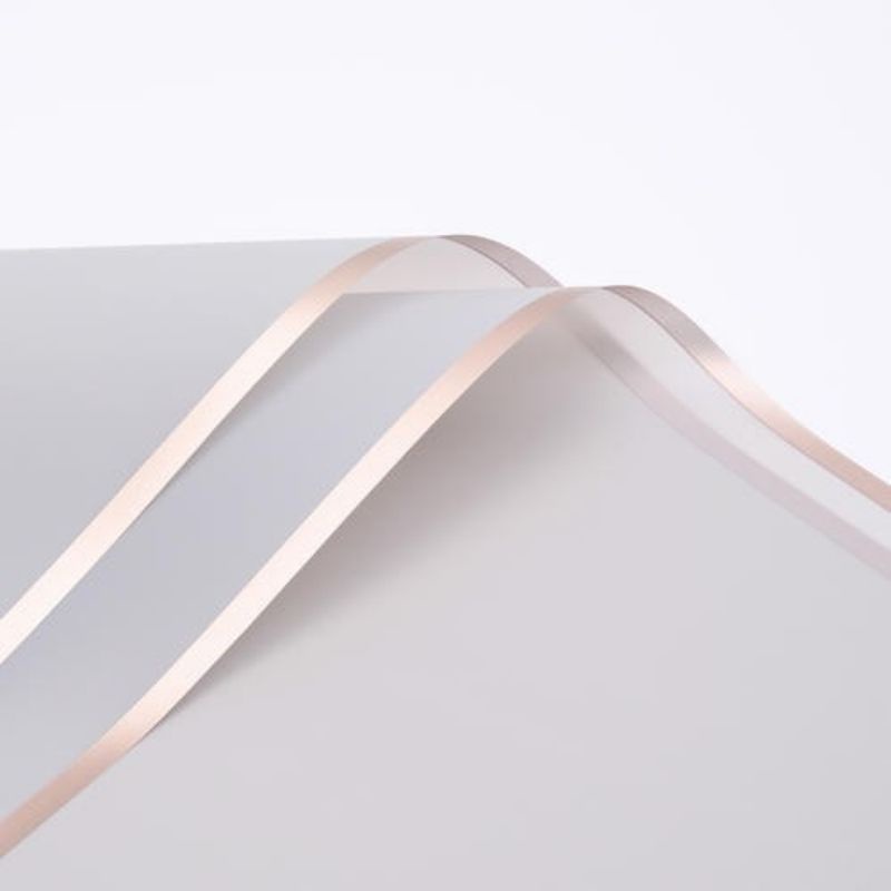 Jual 20 LEMBAR KERTAS CELLOPHANE FRAME GOLD/ KERTAS WRAPPING BUKET ...