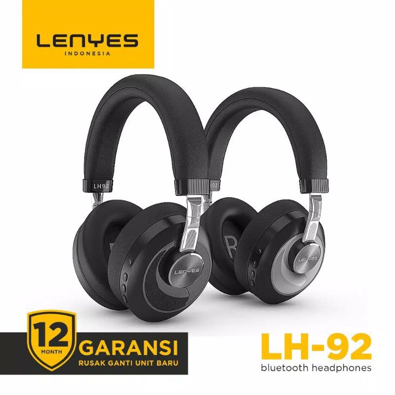 Jual LENYES LH92 Headphone Pro Wireless Bluetooth Stereo Hi-Fi Heavy ...