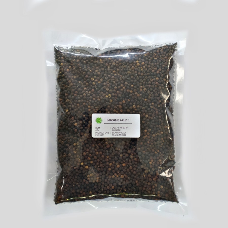 Jual Lada Hitam Biji 500 gr Pure Asli Terbaik | Shopee Indonesia