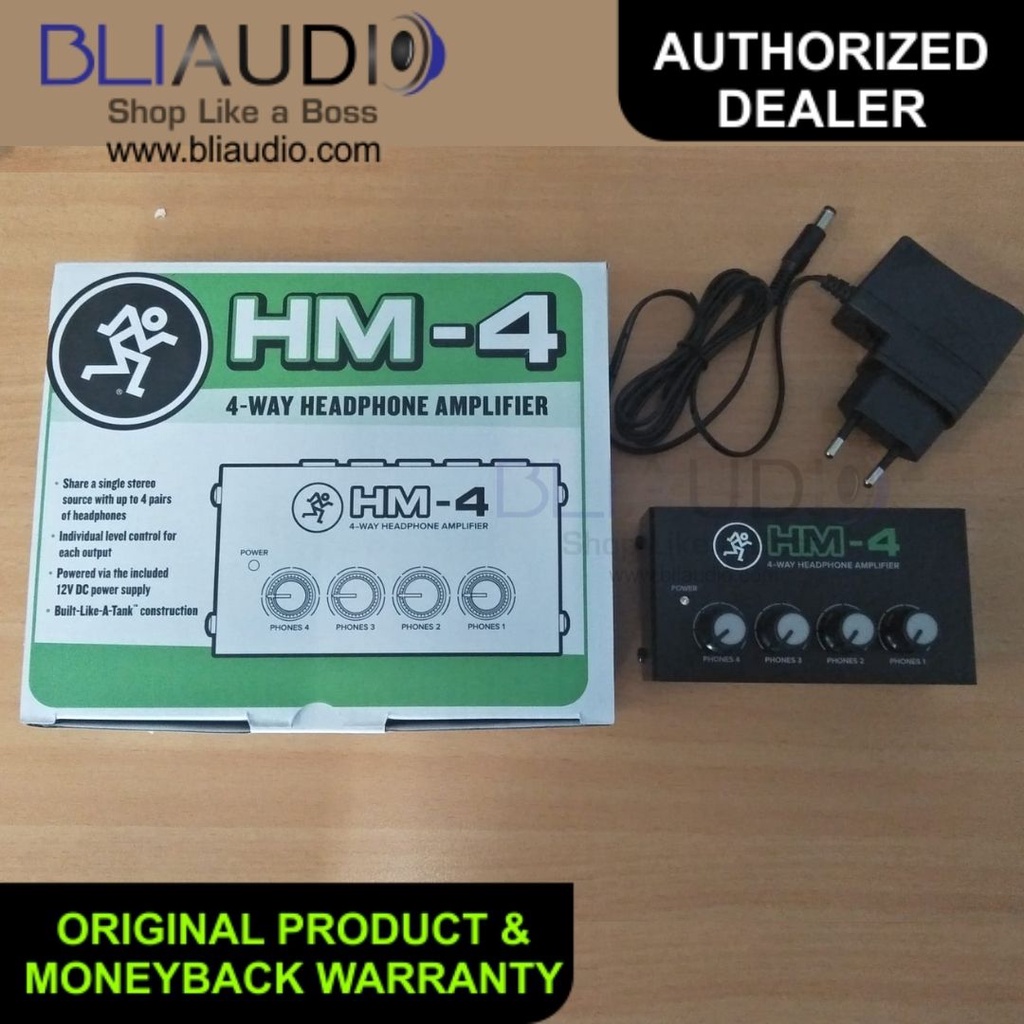 Jual MACKIE HM4 - Headphone Amplifier | Shopee Indonesia
