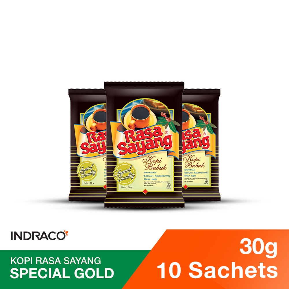 Jual Rasa Sayang Kopi Special Gold (10 sachets x 30g) | Shopee Indonesia