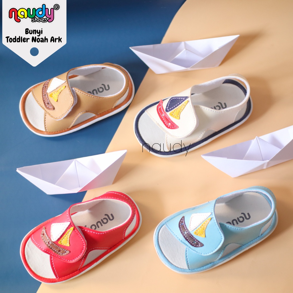 Jual Naudy Sandal Bayi Bunyi Laki Laki Cit Cit Noah Ark | Shopee Indonesia