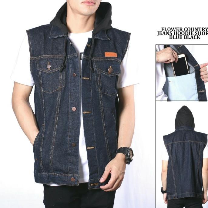 Jual [COD] ROMPI LEVIS HOODIE BLUEBLACK / JEANS /JAKET ROMPI KUPLUK ...