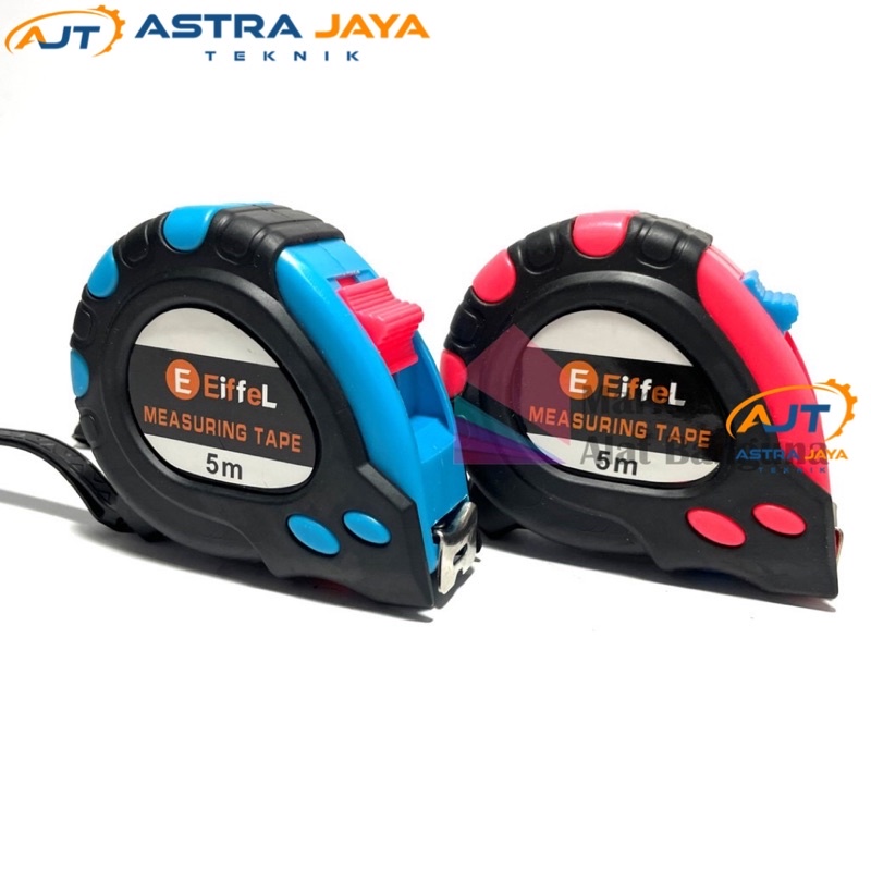 Jual Meteran Rol Tarik Karet Tape Measure 3M 5M 7.5M Meteran Tukang ...