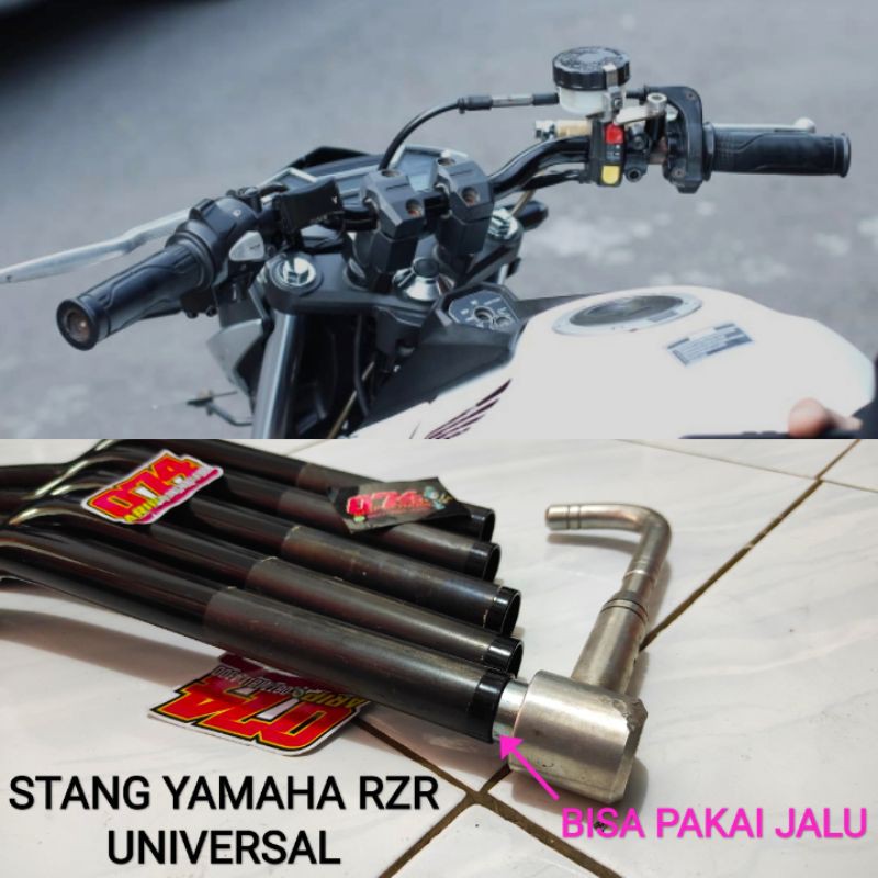 Jual STANG YAMAHA RZR UNIVERSAL STANG RZR CB150 VIXION SATRIA FU SONIC ...