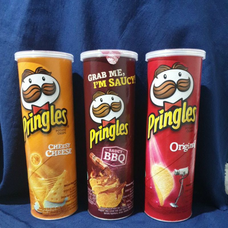 Jual PRINGLES POTATO CRISPS / KERIPIK KENTANG PRINGLES MURAH 32k DAPAT ...