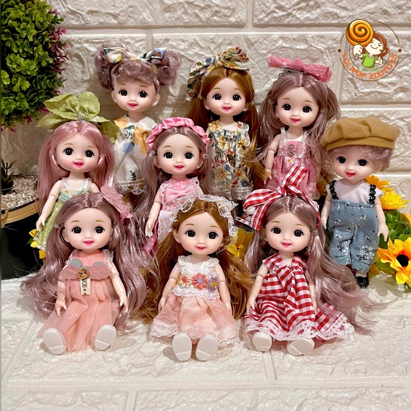 Jual Boneka BJD 17cm Boneka Kecil | Shopee Indonesia