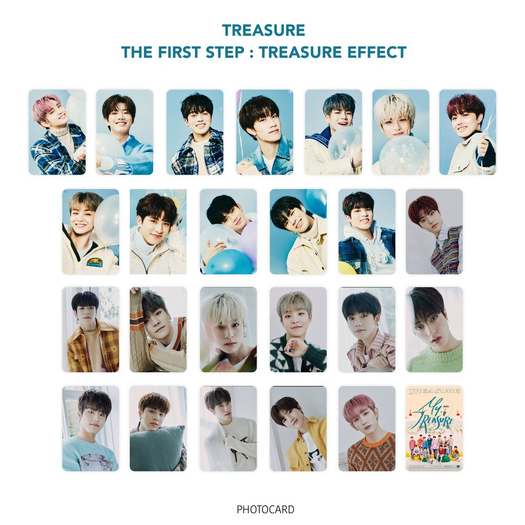 Jual Photocard Treasure The First Step : Treasure Effect Isi 25 pcs ...
