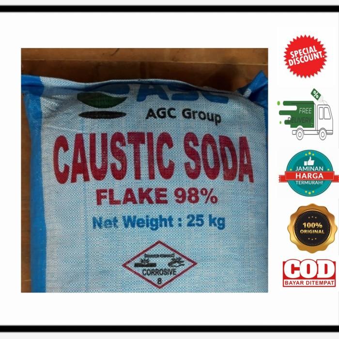 Jual Pembersih Soda Api / Caustic Soda Flake 98%/ Asahi (25 Kg) | Shopee Indonesia