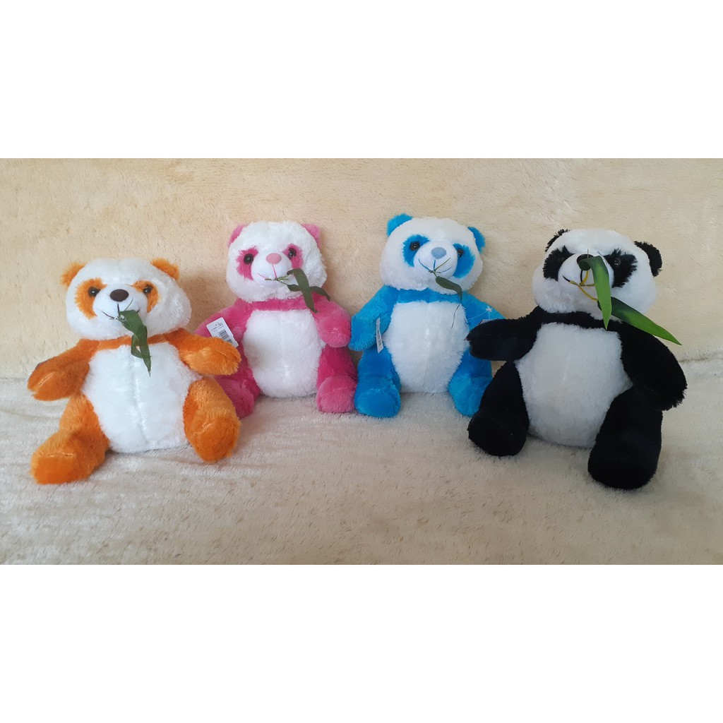 Jual Boneka Panda Duduk, Sitting Panda Daun, Ukuran M Dan L | Shopee ...