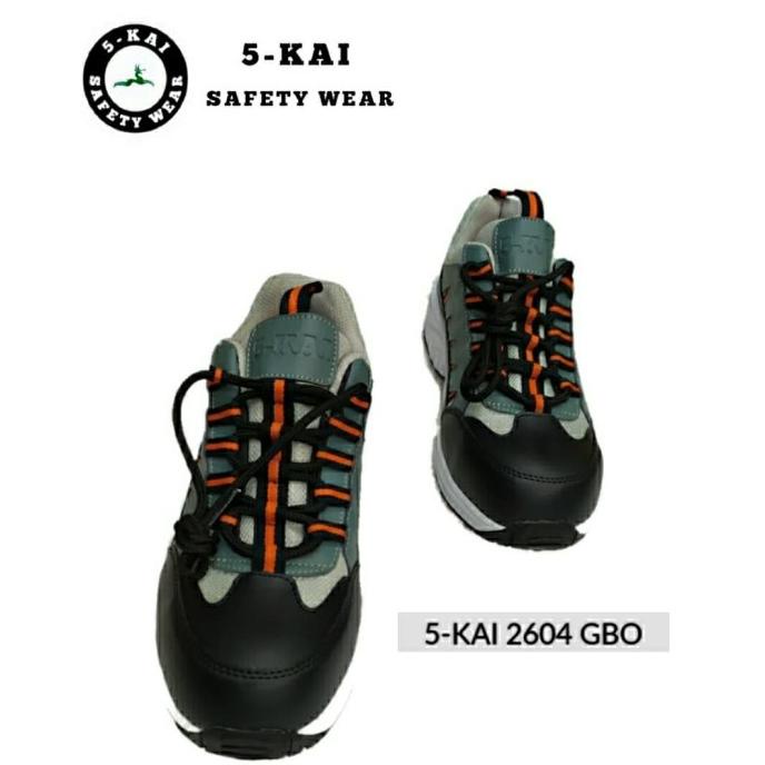 Jual sepatu safety sport 5-KAI original safety shoes eksport japan ...