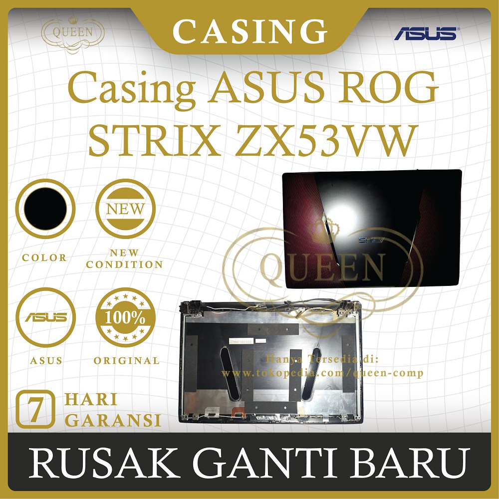 Jual Casing LCD Laptop ASUS ROG STRIX ZX53VW Original | Shopee Indonesia