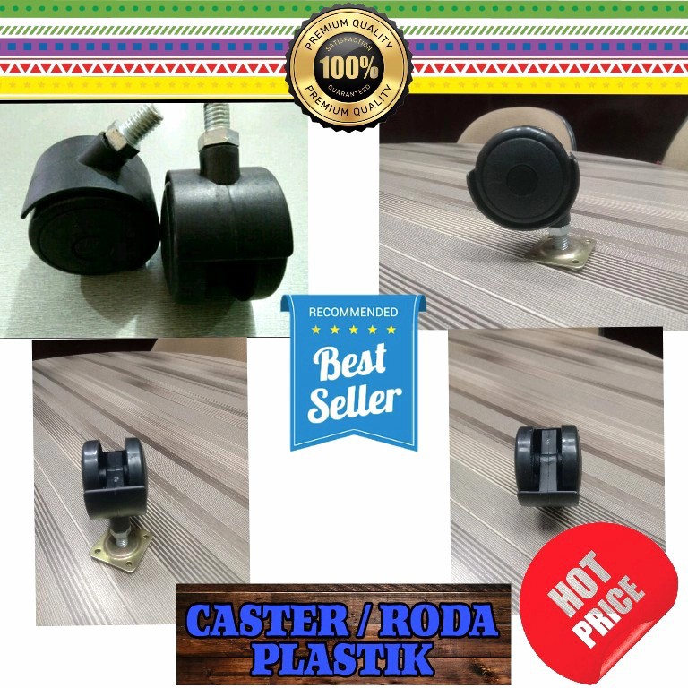 Jual KAKI RODA CASTER SB PLASTIK | Shopee Indonesia