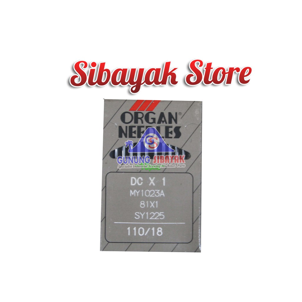 Jual Organ Needles DCx1 110/18 - Jarum Mesin Obras Klasik dan Industri | Shopee Indonesia