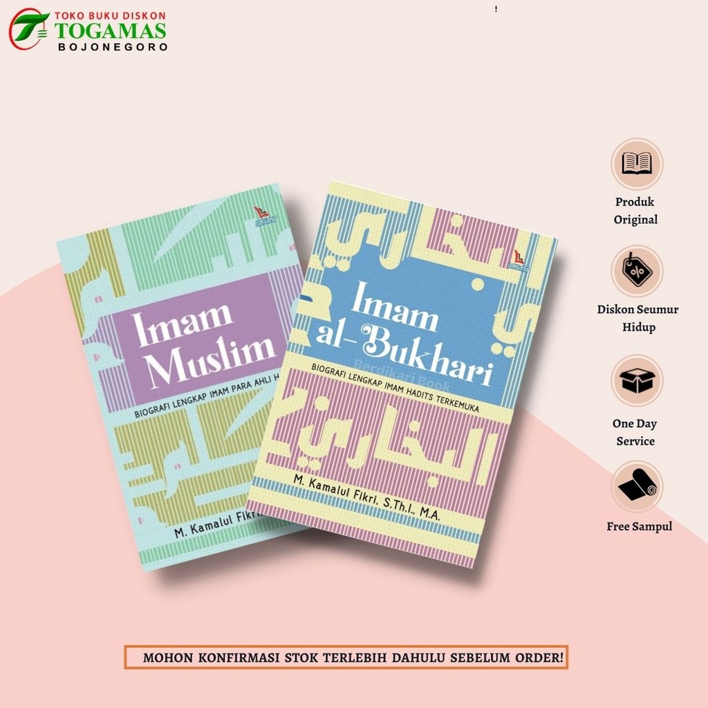 Jual BUKU IMAM MUSLIM & IMAM AL-BUKHARI KARYA M. KAMALUL FIKRI, S.TH.I ...