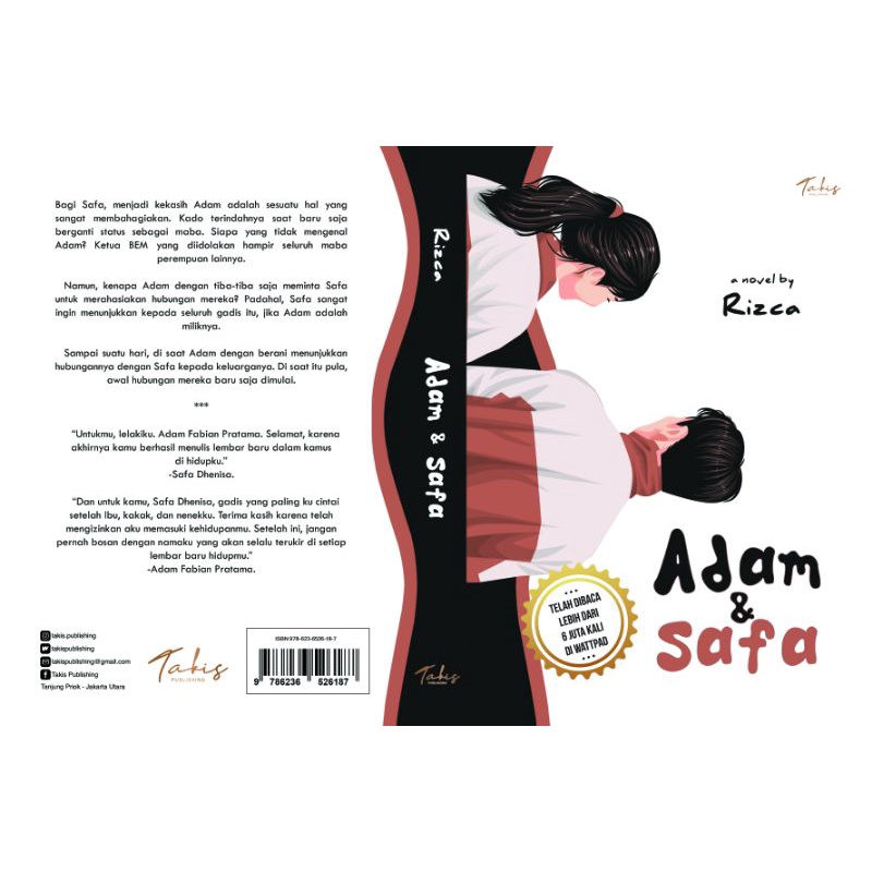 Jual Novel Adam dan Safa | Shopee Indonesia
