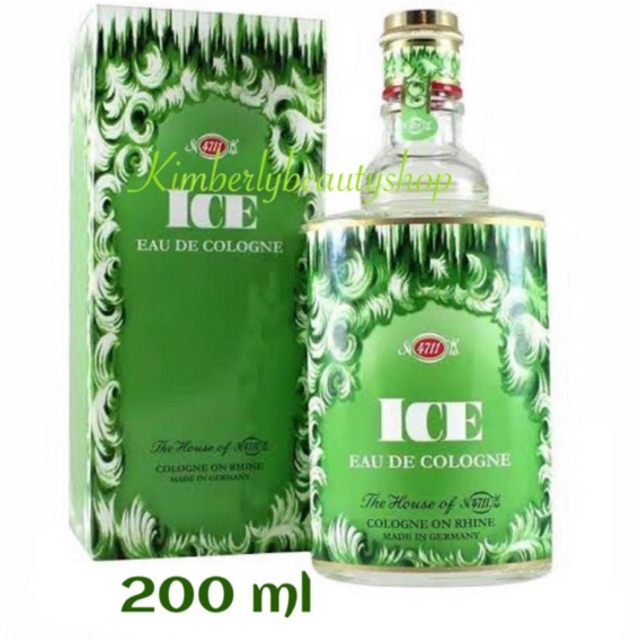 Jual 4711 ICE EAU DE COLOGNE ISI 200 ml ORIGINAL | Shopee Indonesia