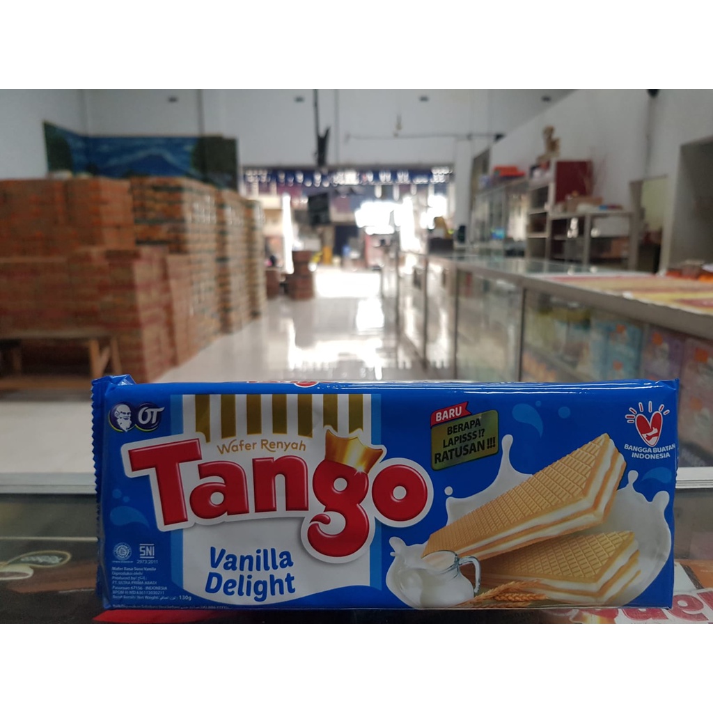 Jual TANGO WAFER 110GR RASA VANILLA CHOCO JAVAMOCCA SNACK makanan ...
