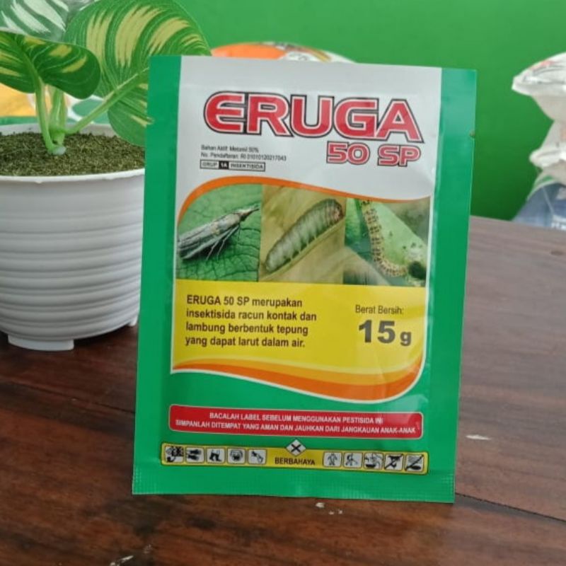 Jual Insektisida eruga obat ulat uler jagung 15gr Eruga | Shopee Indonesia