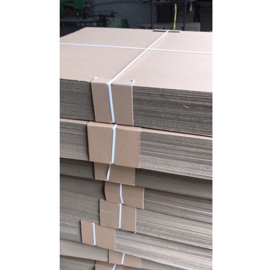 Jual 80x90 cm eflute lembaran kraft kardus dus packaging karton ...