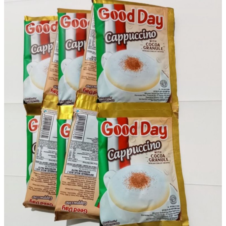 Jual good day capuccino renceng (10x25 gr) | Shopee Indonesia